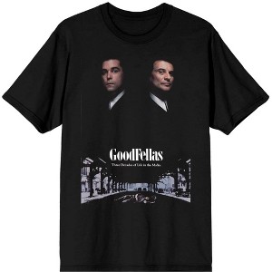 Goodfellas Key Art Poster Juniors Black T-shirt : Target