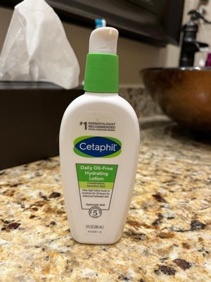 Cetaphil Oil-free Hydrating Face Lotion With Hyaluronic Acid - 3 Fl Oz ...