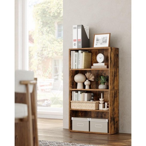 Vasagle Bookshelf, 23.6 Inches Wide, 4-tier Open Bookcase With ...