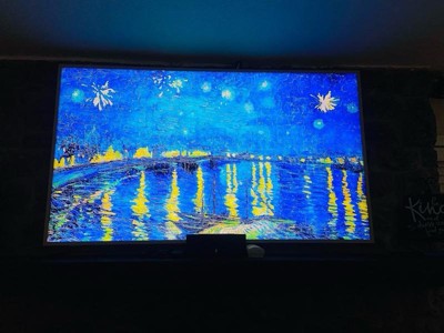 Tcl 65" Class Nxtframe 4k Qled Smart Frame With Google Tv And Flush ...