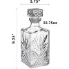 Bormioli Rocco Selecta Whiskey Decanter, Sophisticated Diamond Decanter ...