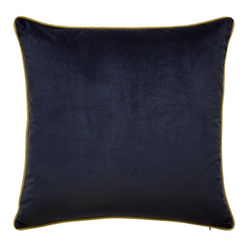 20"x20" Oversize Chelsea Tricolor Square Throw Pillow Black/cream ...