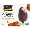 So Delicious Dipped Salted Caramel Cashew Milk Non-dairy Frozen Dessert ...