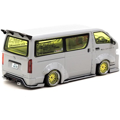 Buy Toyota Hiace Widebody Van RHD (Right Hand Drive) Gray Hobby43 1/43 ...