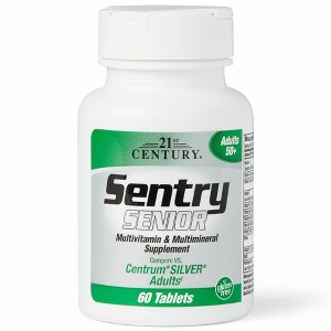 21st Century Sentry Senior Adult 50+ Tablets for Complete Daily ...