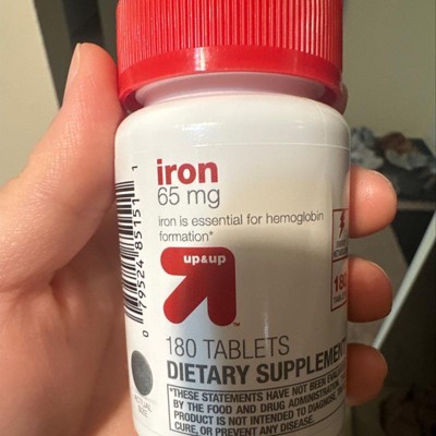 Iron Dietary Supplement Tablets - 180ct - Up & Up™ : Target