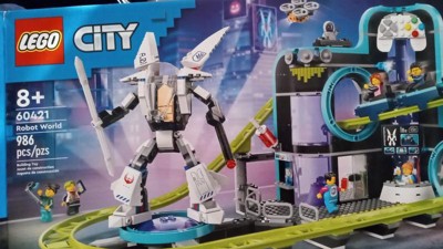 Lego City Robot World Roller-coaster Park Toy Building Set 60421 : Target