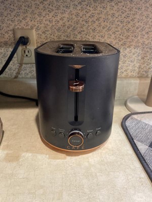 Café Express Finish 2 Slice Metal Toaster Matte Black: Ge Appliances ...