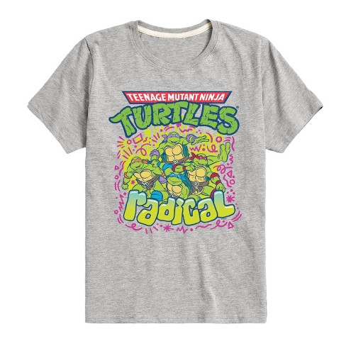 Boys' Teenage Mutant Ninja Turtles 90s Logo Short Sleeve Graphic T ...