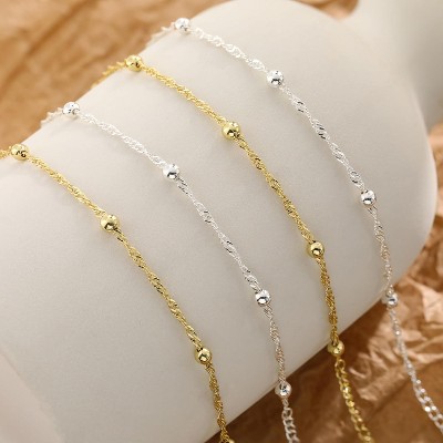 Gold Bracelets for Women Trendy 14K Gold Plated Bracelet for Women Non ...