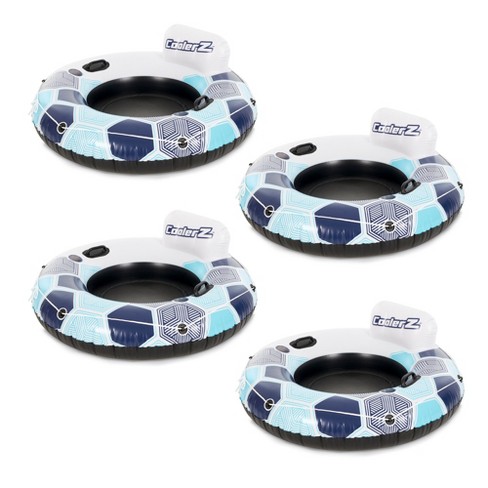 Bestway 15496 Coolerz Rapid Rider Inflatable River Lake Pool Inner Tube ...