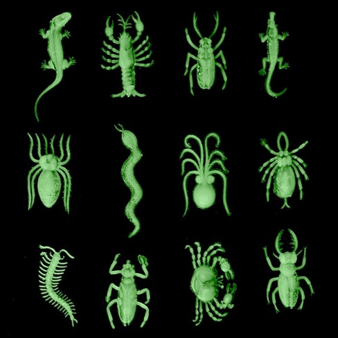 Skeleteen Glow In The Dark Insects - 144 Pack : Target
