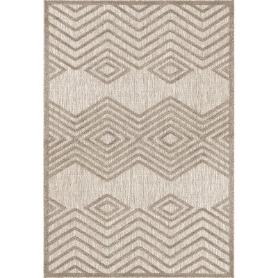 Nuloom Peri Geometric Tetris Indoor/outdoor Patio Area Rug : Target