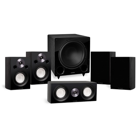 Fluance Reference Compact Surround Sound Home Theater 5.1 Channel ...