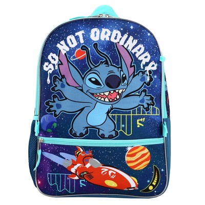 Disney Lilo & Stitch So Not Ordinary 5-piece Backpack Set For School ...