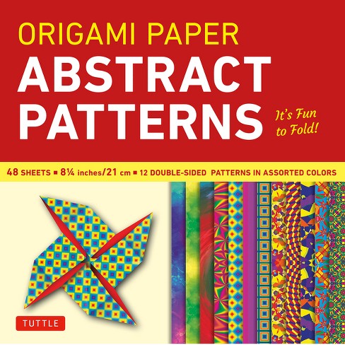 Origami Paper - Abstract Patterns - 8 1/4 - 48 Sheets - By Tuttle ...