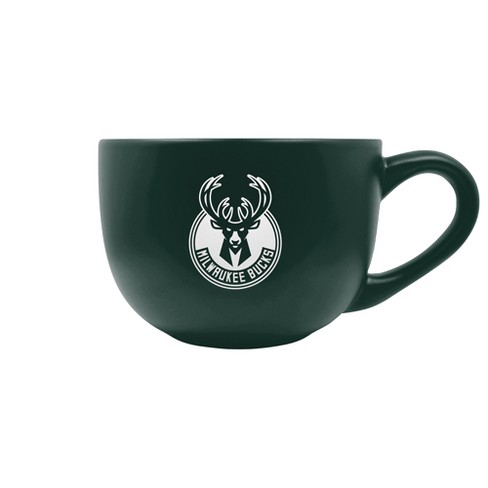 Nba Milwaukee Bucks 23oz Double Ceramic Mug : Target