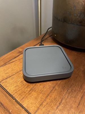 Samsung 15w Super Fast Wireless Charger With Travel Adapter - Gray : Target