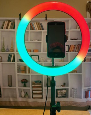 12" Rgb Ring Light With Tripod - Heyday™ Dark Blue : Target