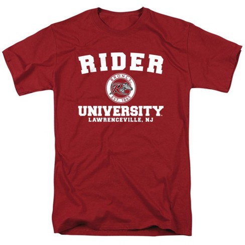 Rider University Official Circle Logo Unisex Adult T-shirt : Target