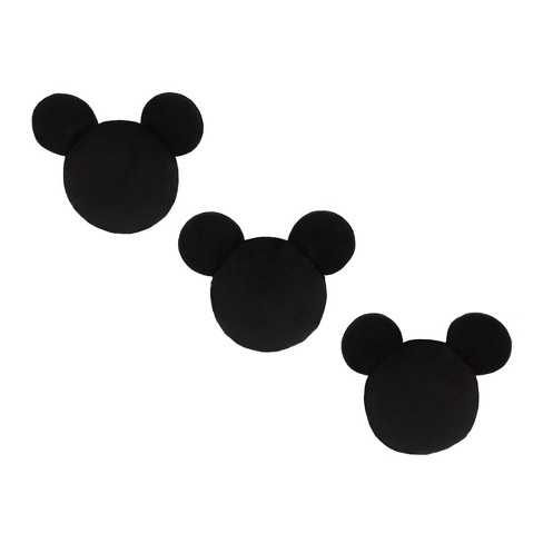Mickey Mouse Head Shape Black