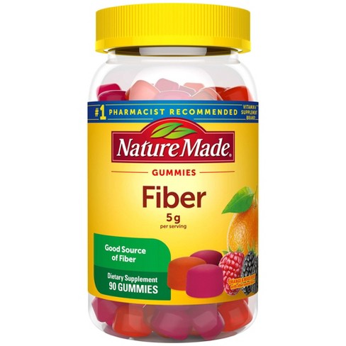 Nature Made Fiber 5g Gummies - 90ct : Target