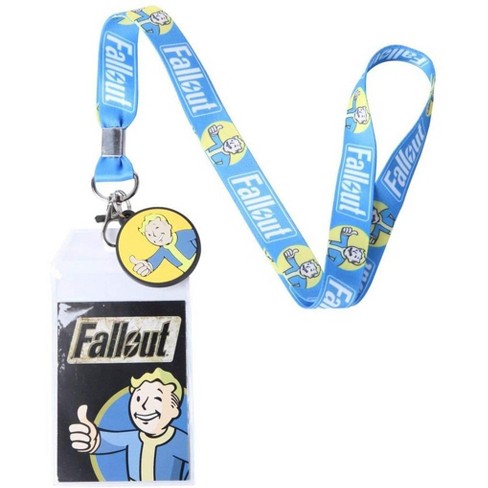 Bioworld Fallout Blue Vault Boy Lanyard : Target
