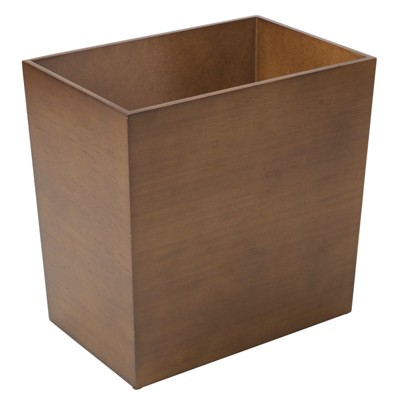 Rattan Wastebasket Light Brown - Threshold™ : Target