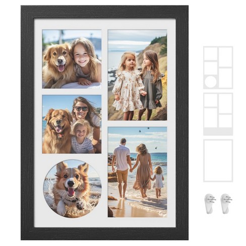 Songmics A4 Picture Frame Collage For Wall Decor, 4x6 Multi Photo Frame ...