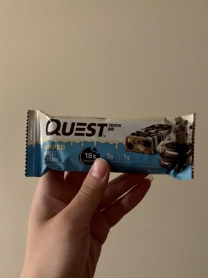 Quest Nutrition Protein Bars - Dipped Cookies & Cream - 12pk : Target
