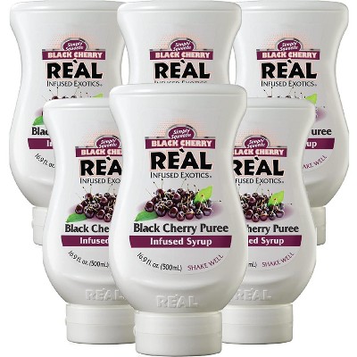 Reàl Infused Exotics Simply Squeeze 6 Pack Black Cherry Puree Infused ...