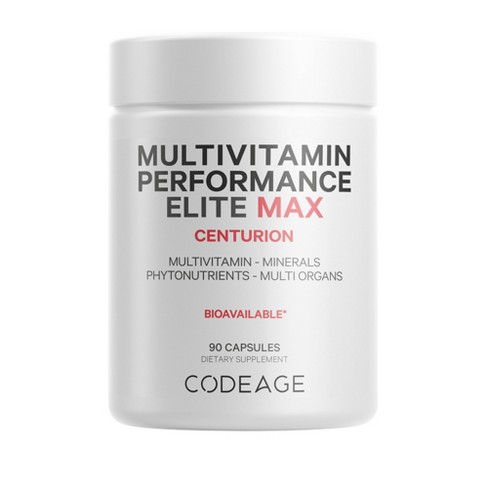 Codeage Multivitamin Performance Elite Max, Essential Vitamins ...