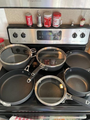 Select By Calphalon With Aquashield Nonstick 9pc Space-saving Cookware ...