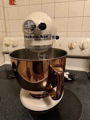 Kitchenaid 5qt 10-speed Stand Mixer With Copper Bowl Fresh Linen ...