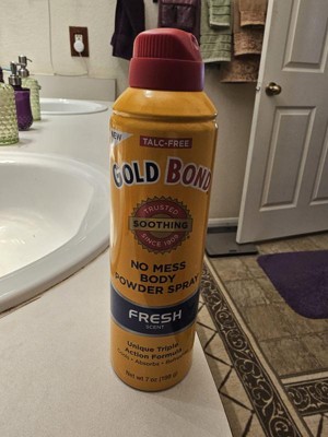 Gold Bond Spray Powder Fresh - 7oz : Target