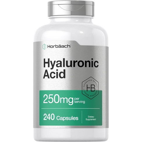 Horbaach Hyaluronic Acid Supplement 250mg | 240 Capsules : Target