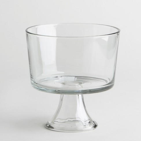 Anchor Hocking Presence Large Glass Footed Trifle Dessert Bowl With ...