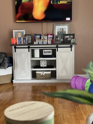 Dorrinson Medium Tv Stand For Tvs Up To 63" Two-tone - Signature Design ...