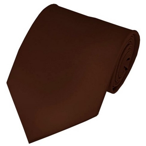 Thedappertie Brown Solid Color 3.5 Inch And Wide 62 Inch Extra Long ...