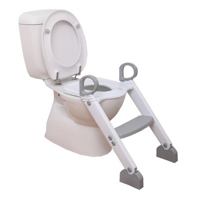 Dreambaby Step-up Toilet Topper Potty Training Seat - Gray/white : Target