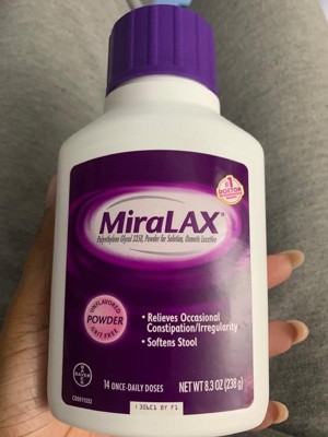 Miralax Mix-in Pax Laxative Single Dose Packets : Target