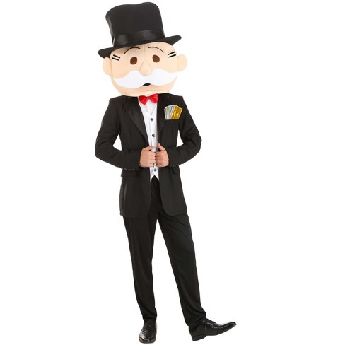Halloweencostumes.com Large Men Mr. Monopoly Men's Costume, Black/white ...