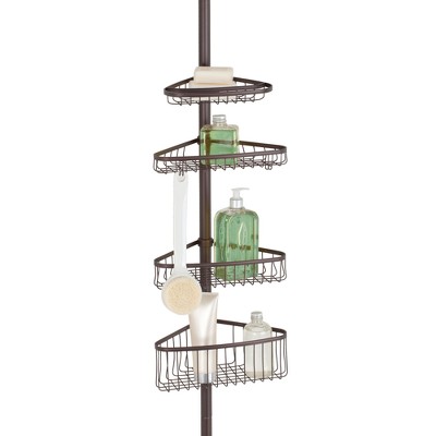 4 Deep Shelf Pole Caddy - Zenna Home : Target