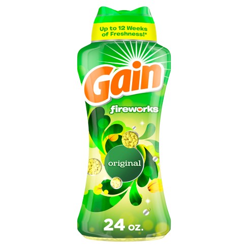 Gain Original Fireworks In-wash Laundry Scent Booster Beads - 24oz : Target