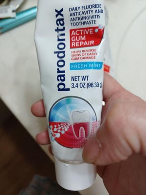 Parodontax Active Gum Repair Toothpaste - Fresh Mint - 3.4oz : Target