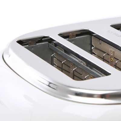 Heritage 4-slice Wide Slot Toaster - Ivory And Copper : Target