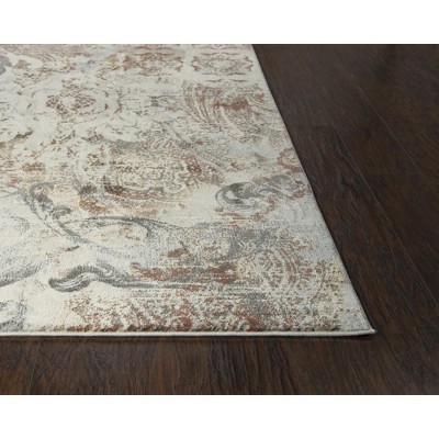 Alora Decor Power Loomed Cut Pile Polypropylene/ Polyester Rug, 3'11" X ...