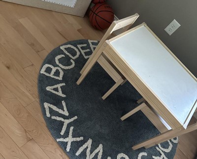 Nuloom Kids Alphabet Spinclean Machine Washable Stain-resistant Area ...