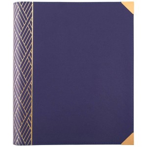 Cambridge Work 1" Style 3 Fashion Flex Ring Binder Future Dusk : Target