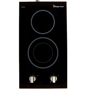 Magic Chef 12 in. Radiant Electric Ceramic Glass Cooktop in Black with ...